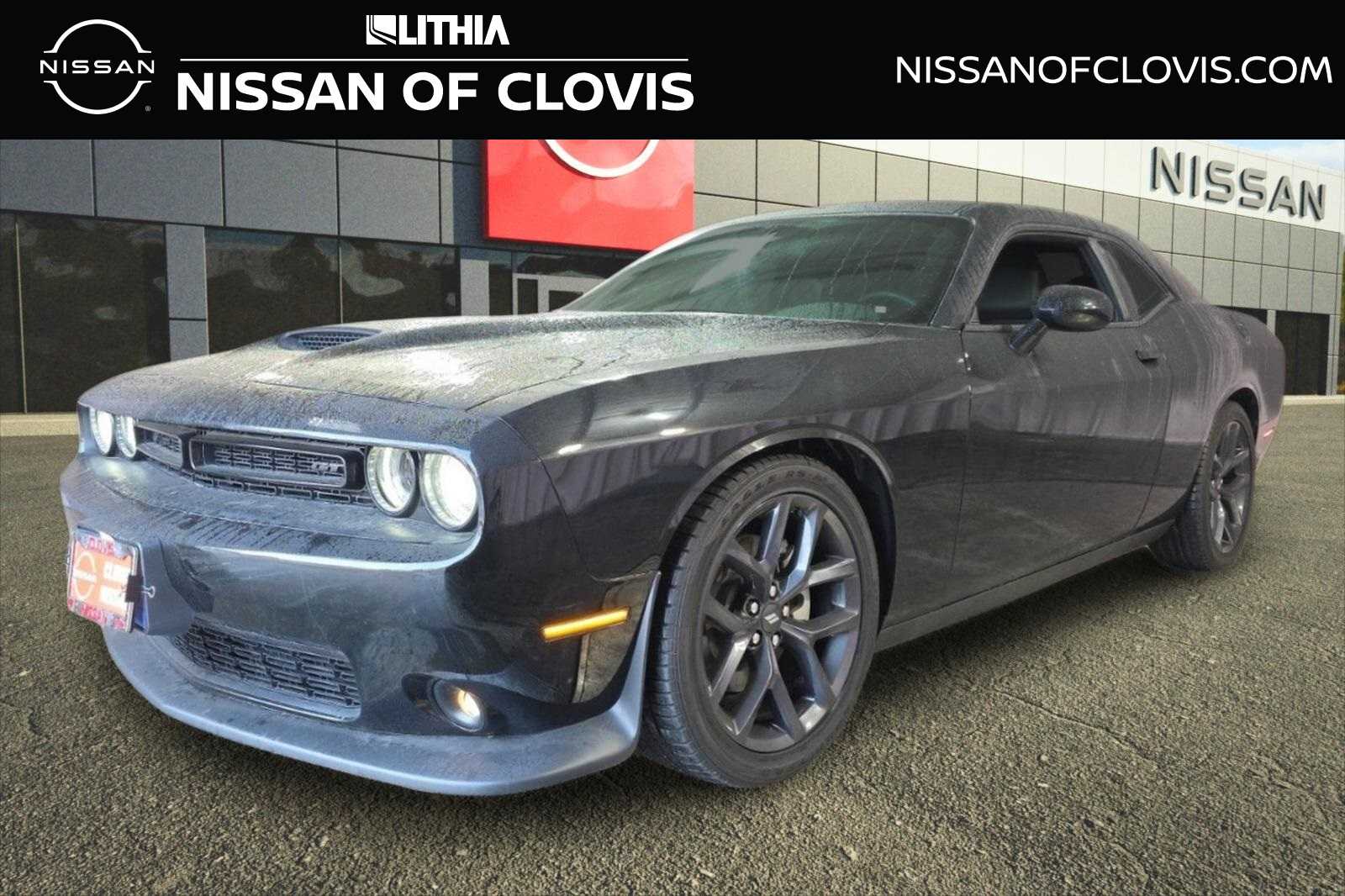 Used Pitch Black Clearcoat 2023 Dodge Challenger GT for Sale in Clovis ...