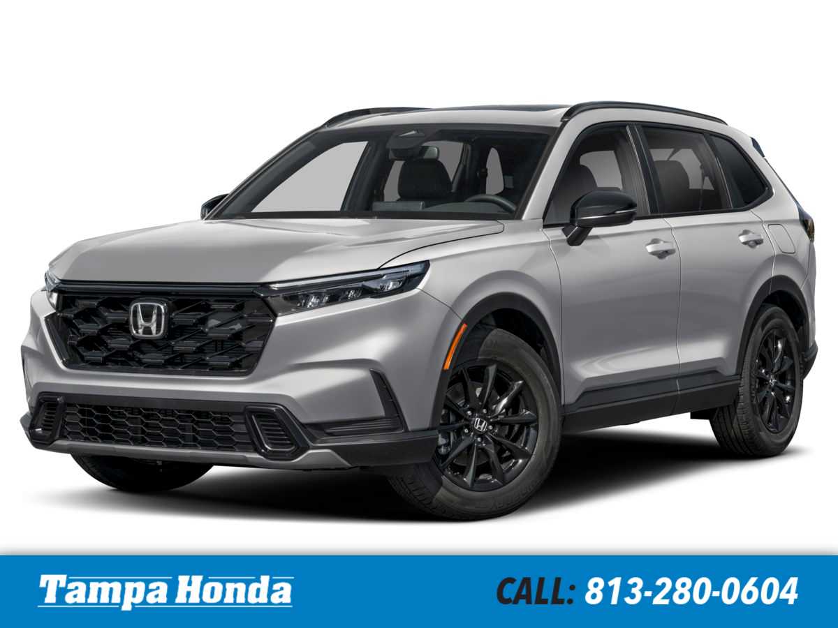 New Meteorite Gray Metallic 2026 Honda CR-V Hybrid Sport for Sale in ...