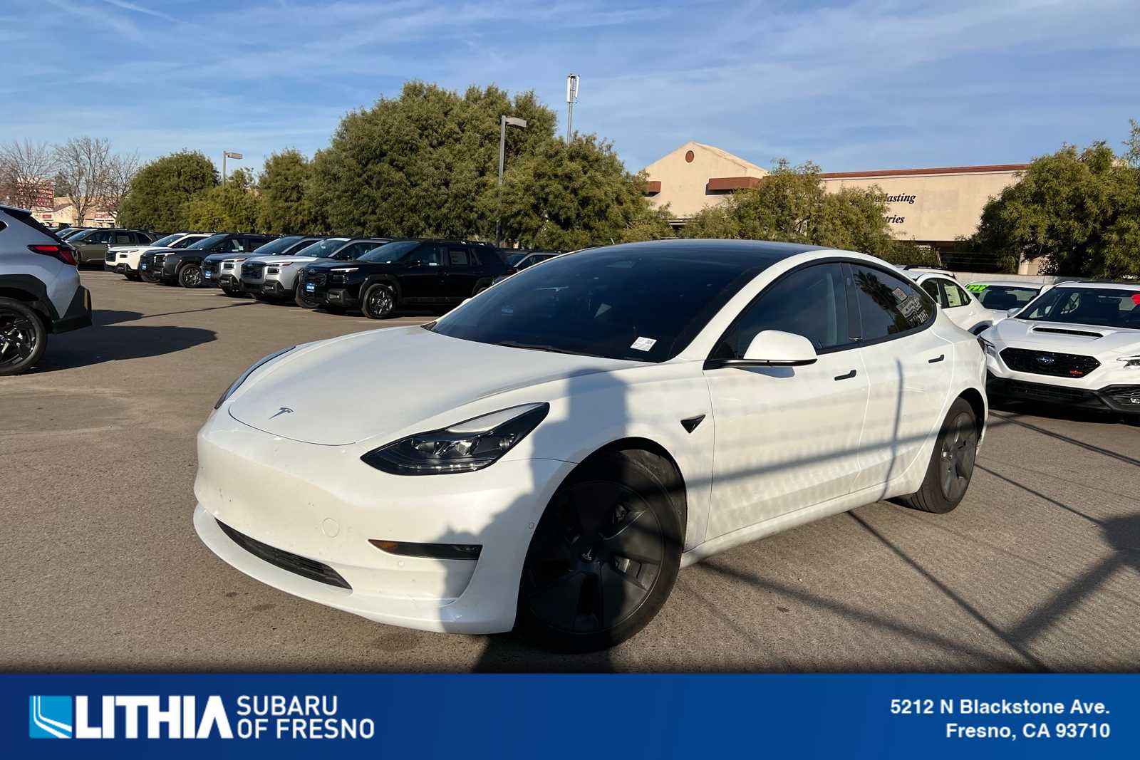Used White 2022 Tesla Model 3 Long Range for Sale in Fresno, CA ...